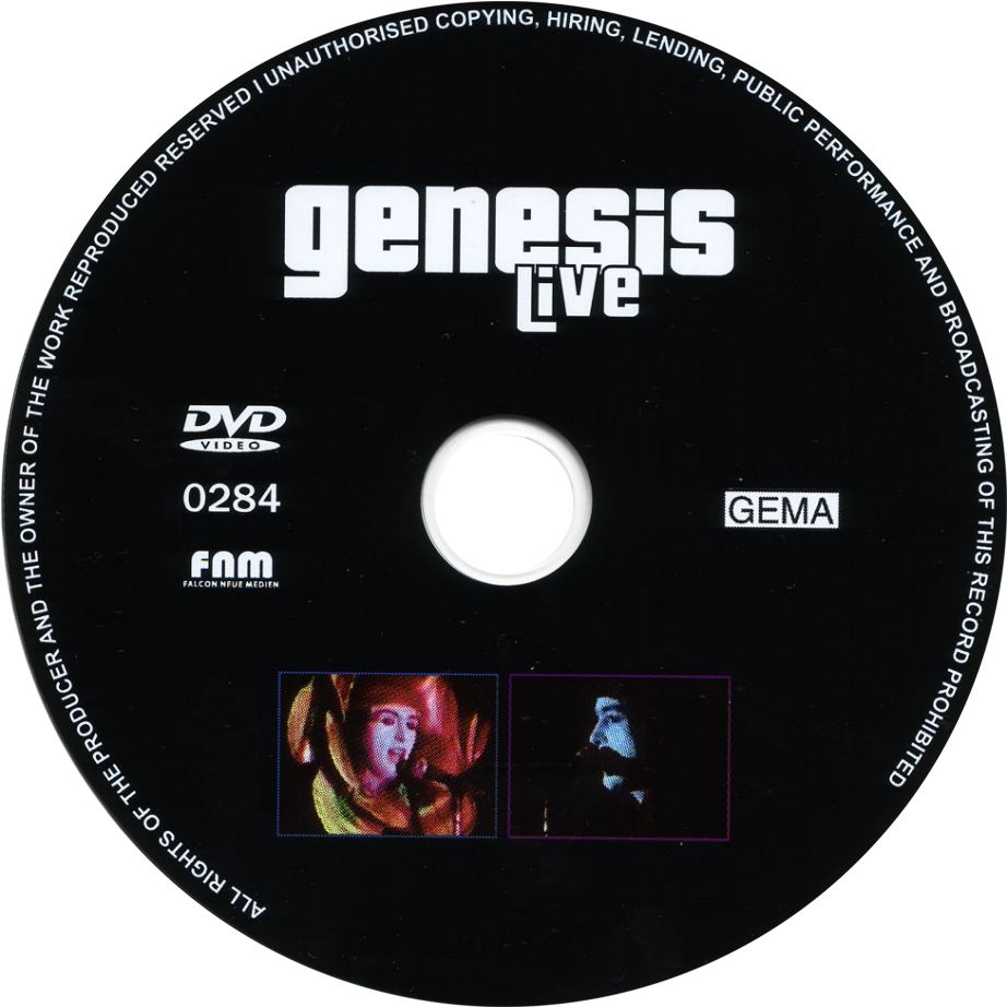 Genesis Live : DVD | DVD Covers | Cover Century | Over 1.000.000 Album ...